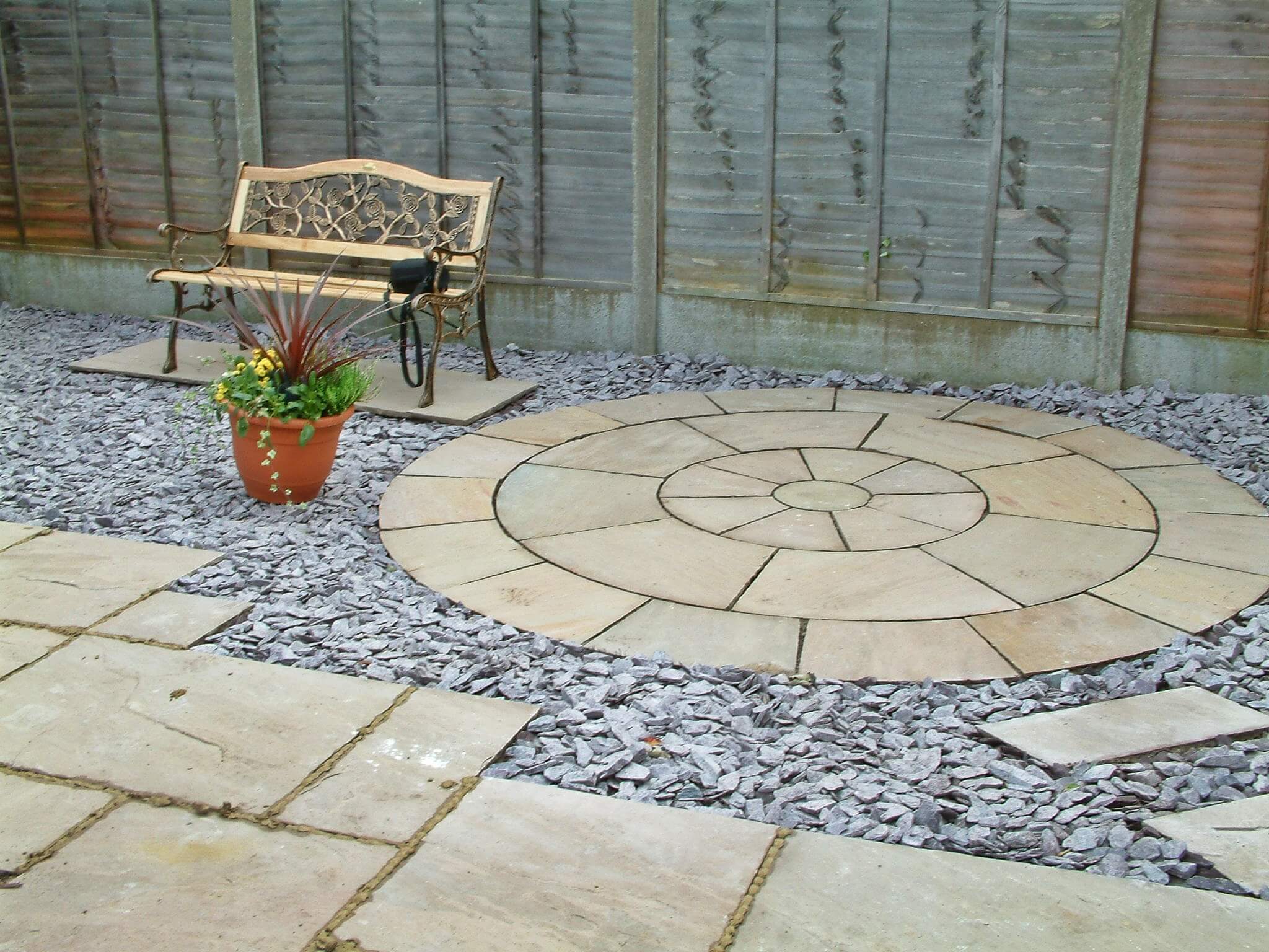 Circular Patios Liverpool | Abel LandscapesAbel Landscapes