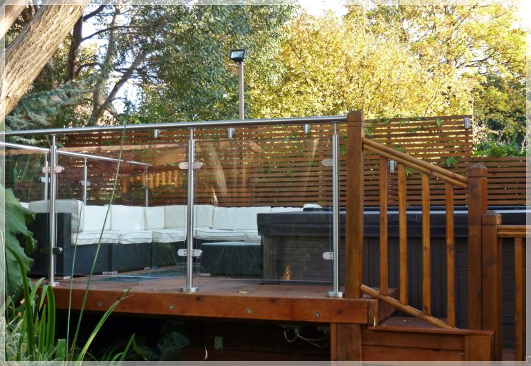 Decking Handrails Liverpool | Abel LandscapesAbel Landscapes