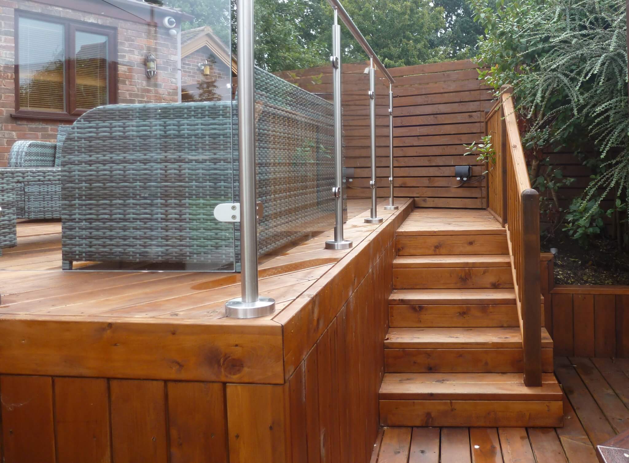 Timber Steps & Ramps Liverpool | Abel LandscapesAbel Landscapes