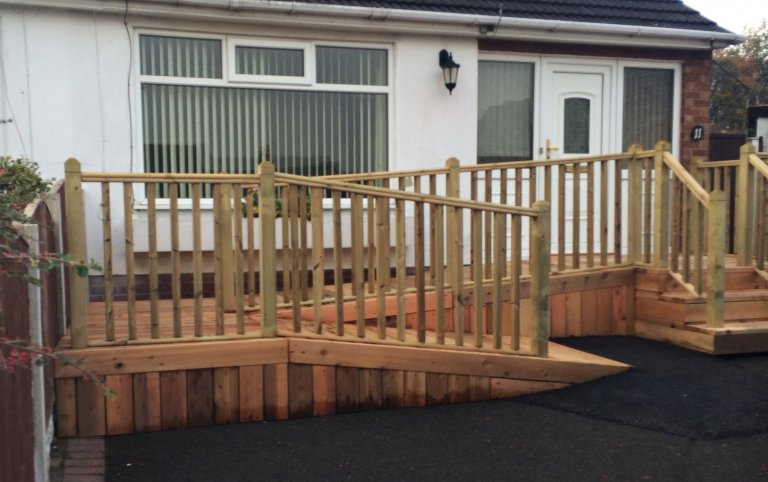 Timber Steps & Ramps Liverpool | Abel LandscapesAbel Landscapes