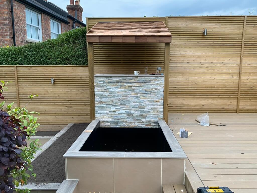 Landscaping with Outdoor Bar Ormskirk | Abel LandscapesAbel Landscapes