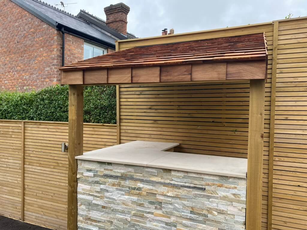 Landscaping with Outdoor Bar Ormskirk | Abel LandscapesAbel Landscapes