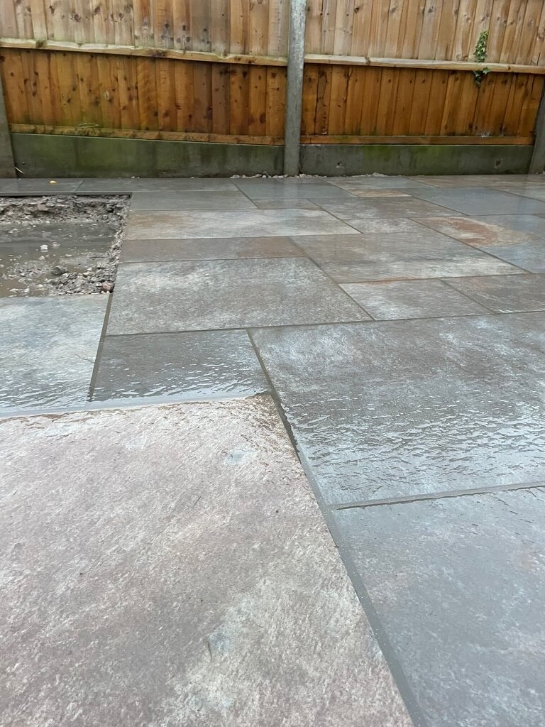 Marshalls Porcelain Copper Patio Crosby | Abel LandscapesAbel Landscapes