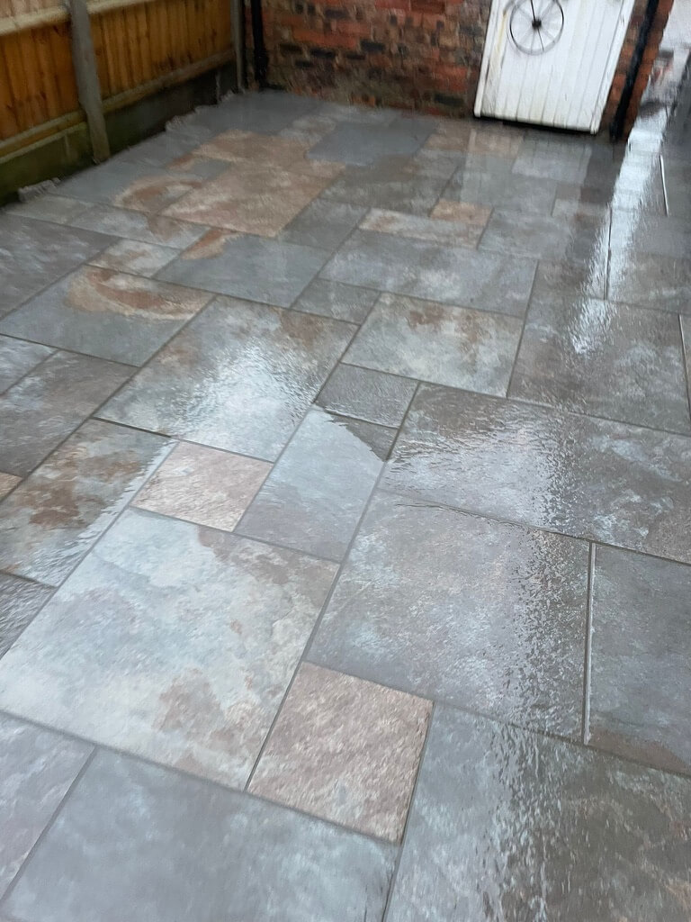 Marshalls Porcelain Copper Patio Crosby | Abel LandscapesAbel Landscapes