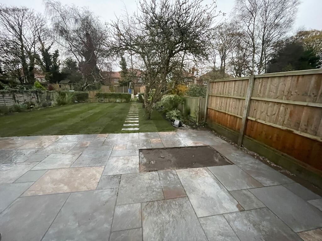 Marshalls Porcelain Copper Patio Crosby | Abel LandscapesAbel Landscapes