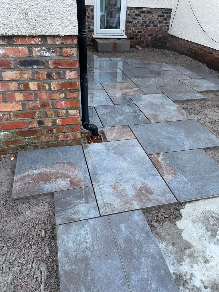 Marshalls Porcelain Copper Patio Crosby | Abel LandscapesAbel Landscapes