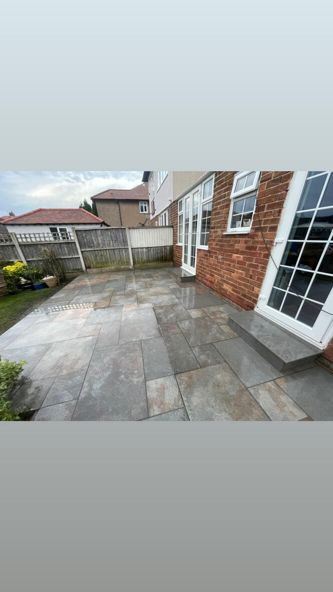 Marshalls Symphony Patio Crosby | Abel LandscapesAbel Landscapes