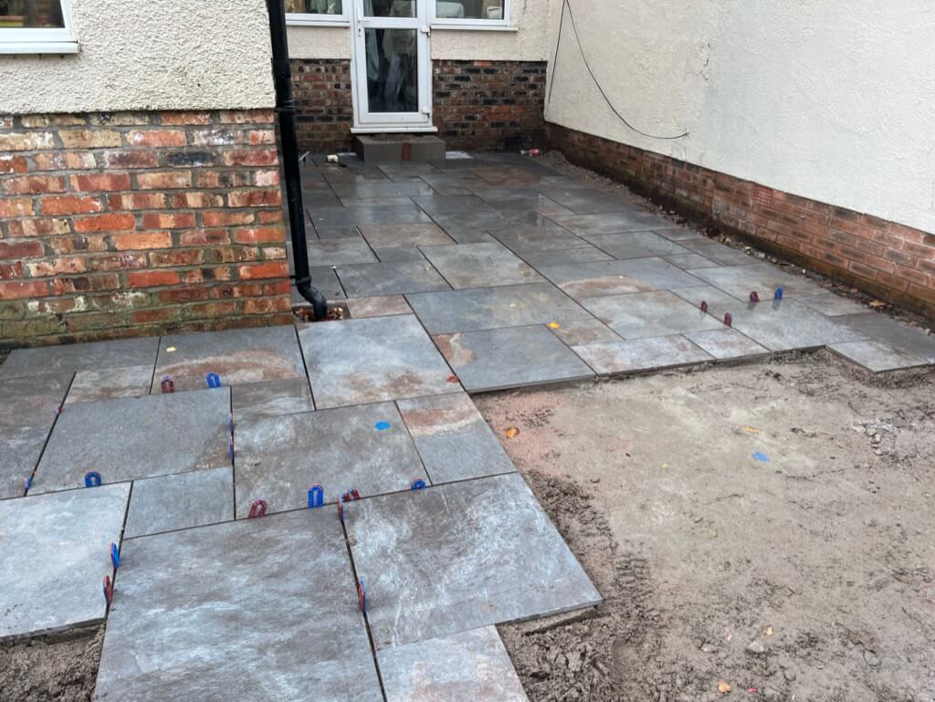 Marshalls Porcelain Copper Patio Crosby | Abel LandscapesAbel Landscapes