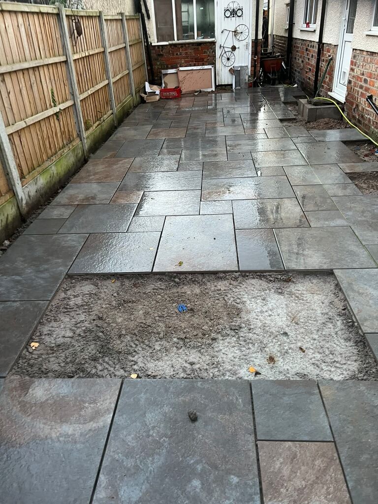 Marshalls Porcelain Copper Patio Crosby | Abel LandscapesAbel Landscapes